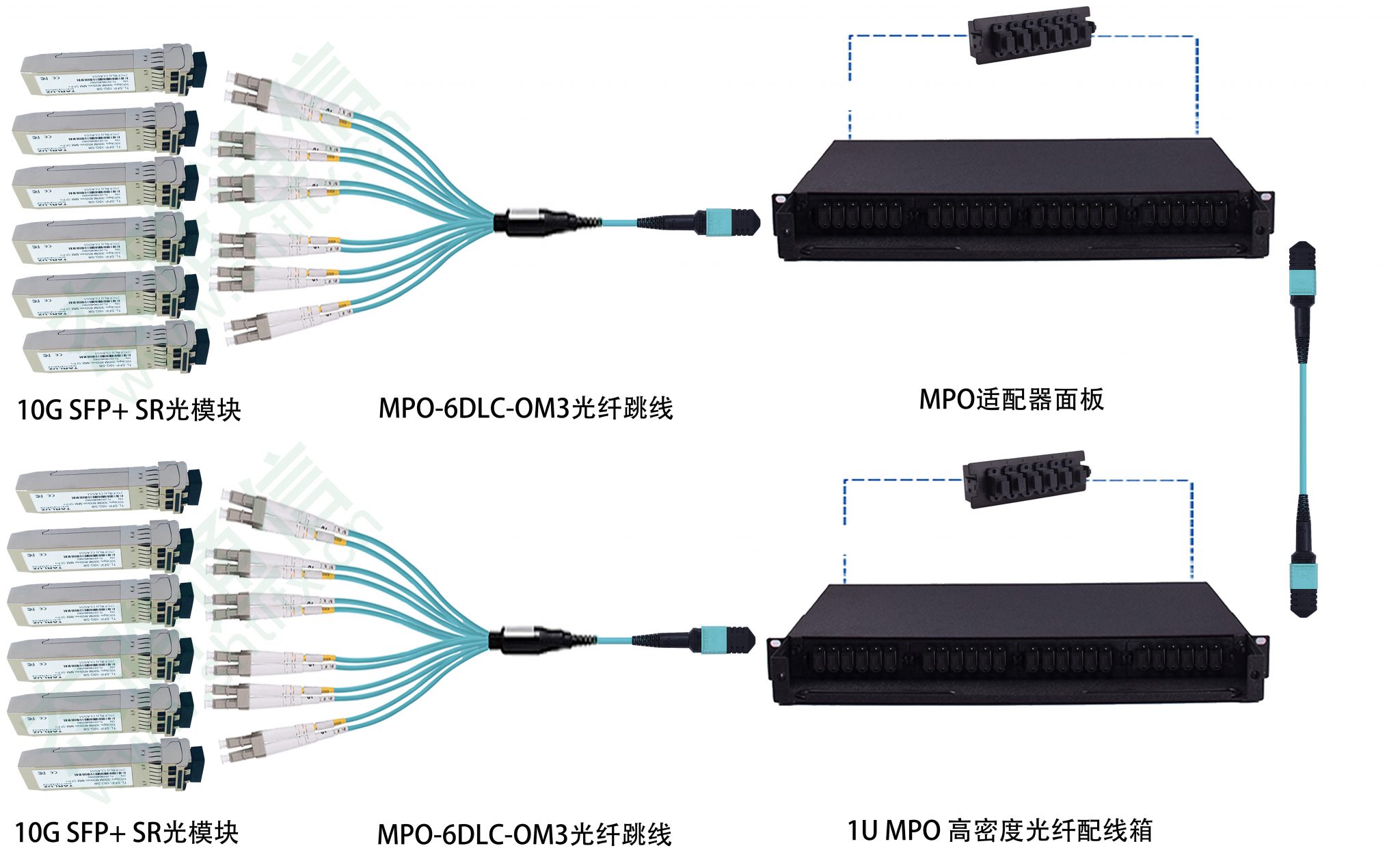 态路小课堂丨MPO-LC分支光纤跳线 - 态路通信